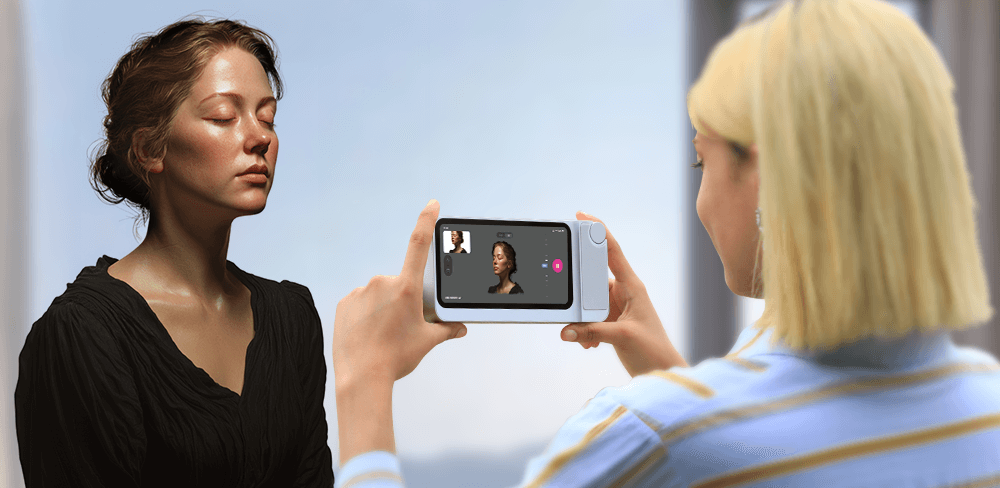 3d printer face scanner