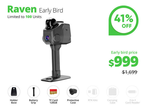 Raven LiDAR Spatial Scanner Preview | Point Cloud Showcase | 3DMakerpro