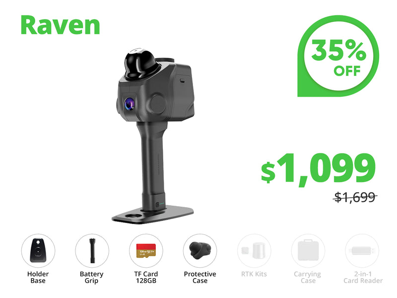 Raven LiDAR Spatial Scanner Preview | Point Cloud Showcase | 3DMakerpro