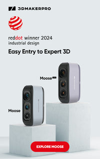 Moose 3D Scanner – AI-Powered Medium-Format Scanning | 3DMakerpro