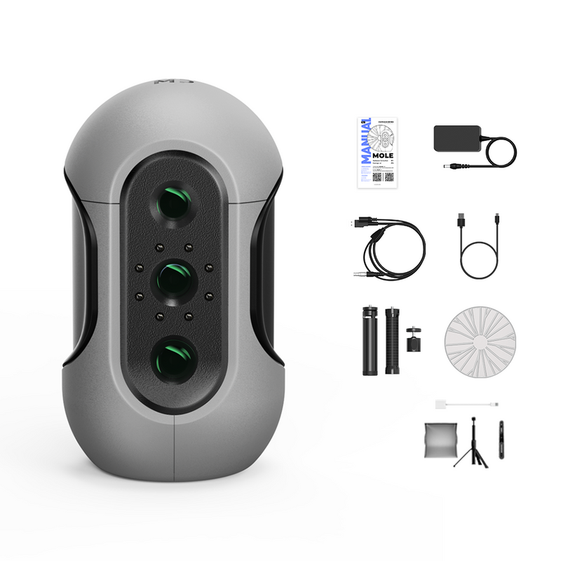 Mole 3D Scanner with Dedicated Mobile App | 3DMakerpro